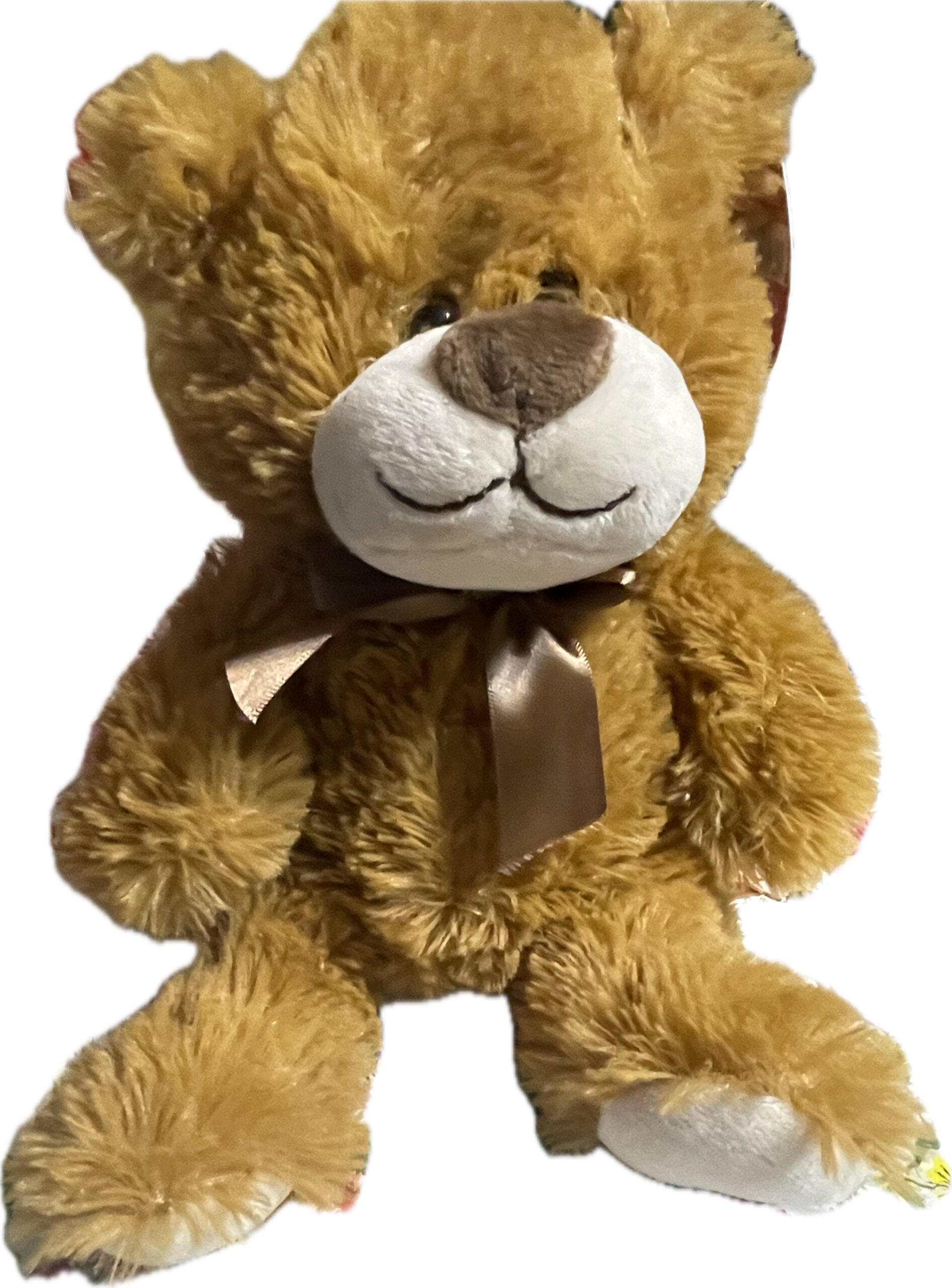 Fiesta Teddy – Lt Brown – Bloomiez by Amandah Michelle
